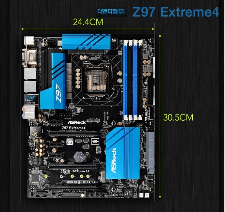 [Preview]디앤디컴 Z97 Extreme4 : 네이버 블로그