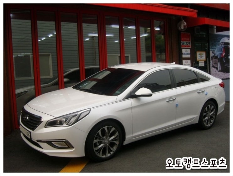 LF소나타 기존필름 제거후 전면 루마 LATI 35% 측후면 ATR 15% 썬팅재시공, 2채널 블랙박스 ITB-2000HD 32기가 장착 [구리썬팅][구리블랙박스 ...