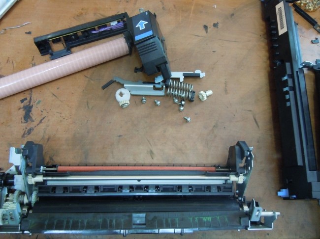 HP퓨저 정착기 레이저젯 3600/3800/CP3505 fuser ass'y 수리 : 네이버 블로그