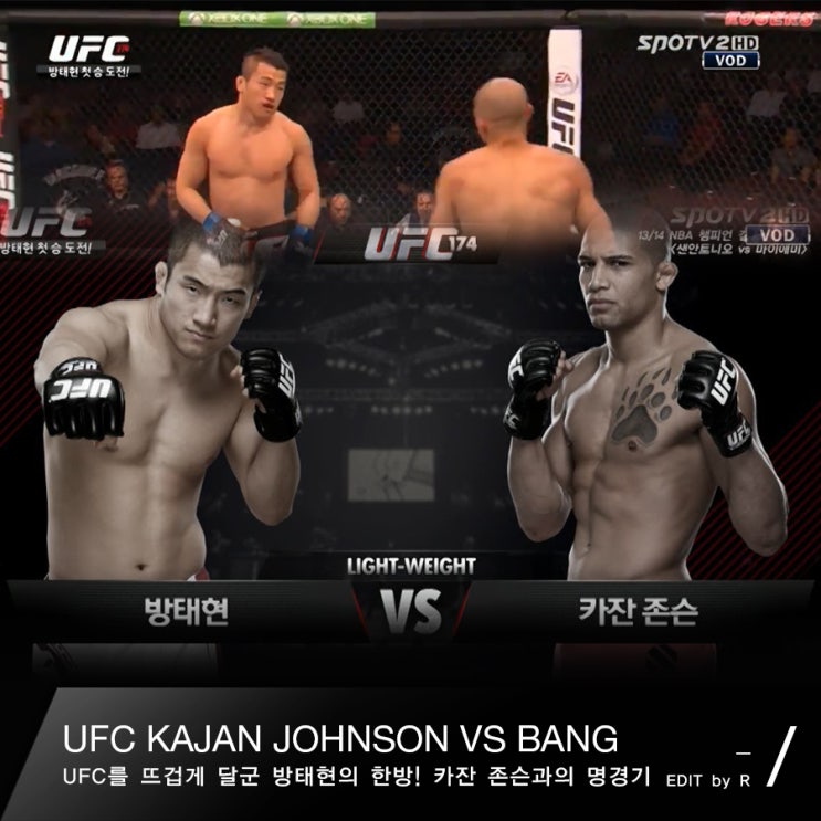 UFC 174 방태현 VS 카잔존슨 : 네이버 블로그