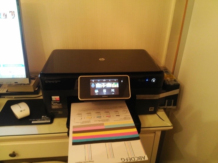강남구 수서동 HP C310 무한잉크/무한공급기 장착 : 네이버 블로그