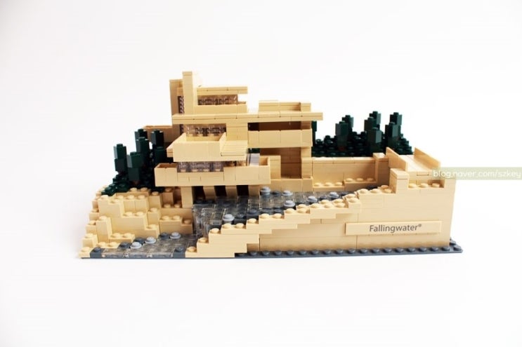 LEGO 21005 아키텍쳐 폴링워터 Architecture Fallingwater 완성 : 네이버 블로그