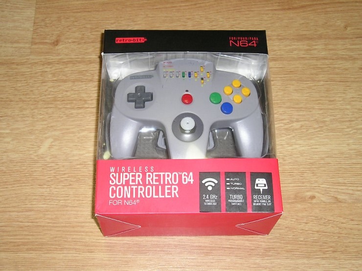 Retro-Bit WIRELESS SUPER RETRO 64 CONTROLLER FOR N64 : 네이버 블로그