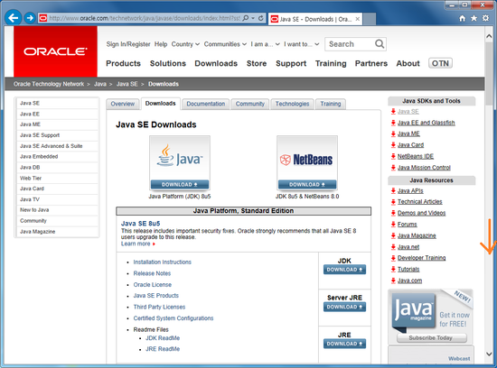 JDK 설치를 위한 JAVA SE 다운로드 및 설치 : 네이버 블로그
