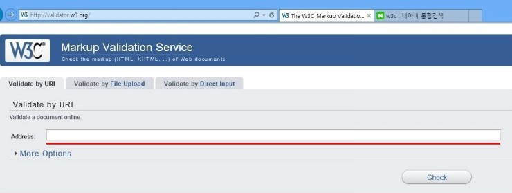 [W3C] 웹 표준 검사를 할 수 있는 사이트 : 네이버 블로그