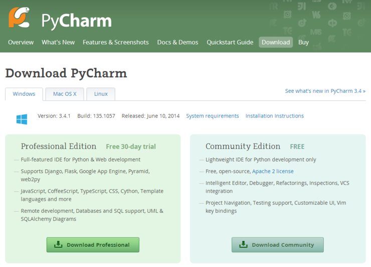 [파이썬] pycharm을 이용한 python 개발 환경 만들기 : 네이버 블로그