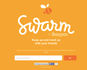 포스퀘어의 새로운 서비스인 스웜 Swarm, 그리고 Startup의 Swarmly : 네이버 블로그