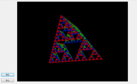 OpenGL, Glut and MFC: example- Sierpinski Gasket 3D : 네이버 블로그