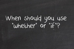[if vs whether] 헷갈리는 if와 whether의 용법과 차이점 확실히 알기 : 네이버 블로그