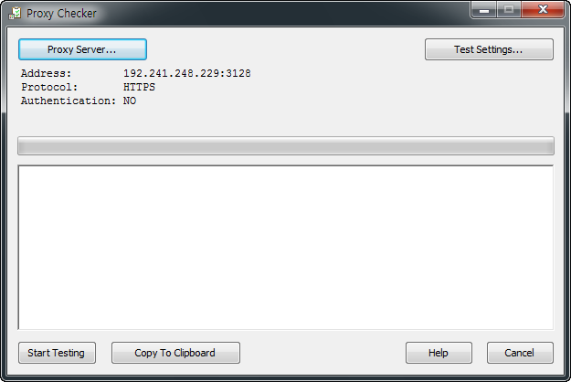 [Windows][Network] ProxyChecker - 프록시 서버를 점검해주는 프로그램 (Free for non ...