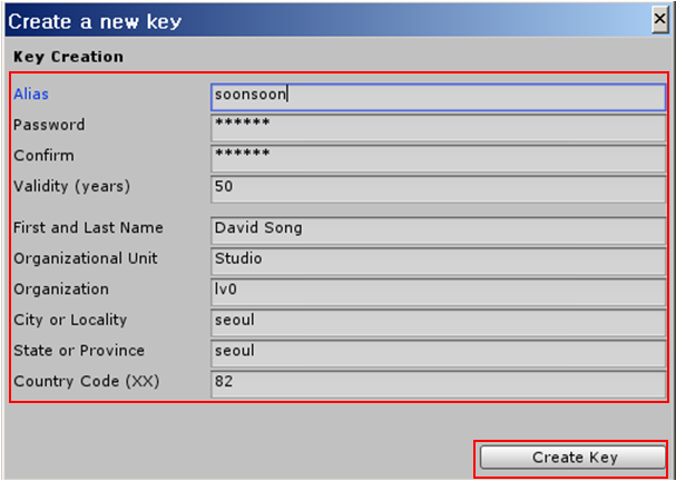 [유니티 팁] Unity3D 에서 Keystore 만들기 : 네이버 블로그
