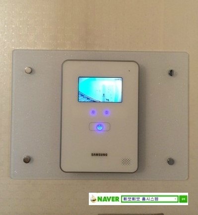 대전인터폰 * 대전 전민동 세종아파트에 삼성 비디오폰 SHT-312를 SHT-3615PT 화이트 제품으로 교체 설치 : 네이버 블로그
