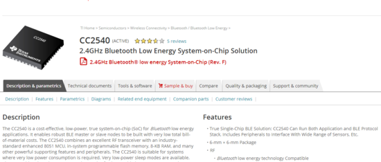 TI社 CC2540 & CC Debuger : 네이버 블로그