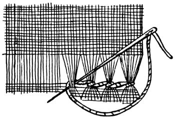 드론워크(Drawn thread work embroidery) : 네이버 블로그
