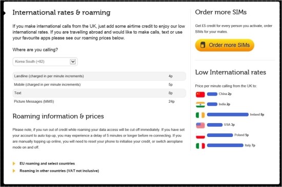 giffgaff top-up과 airtime credit (영국에서 국제전화 싸게 거는 법) : 네이버 블로그