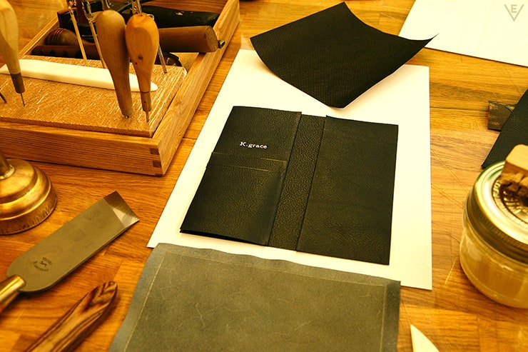 [가죽공방 VERO] 장지갑(Simple L.Wallet) 만들기 01 : 네이버 블로그