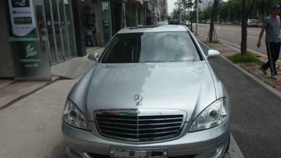 벤츠 S500 루마 LATI 50% 전면 썬팅시공 : 네이버 블로그