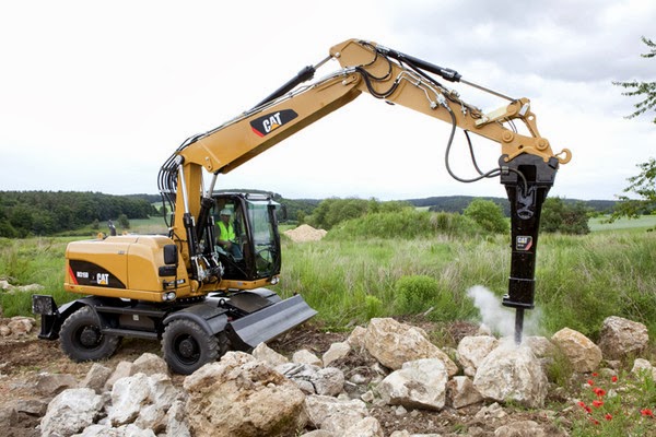 캐터필러(Caterpillar) 휠 굴삭기 M315D2 : 네이버 블로그