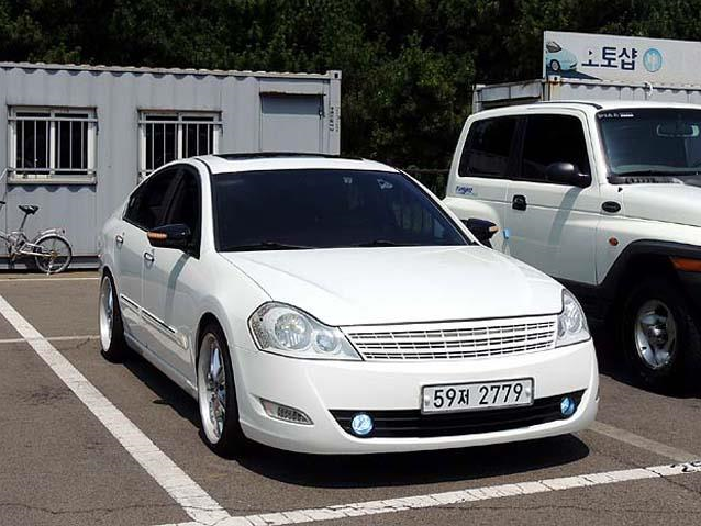 깔끔한 세미튜닝이 돋보이는 SM5 뉴임프레션 중고차 : 네이버 블로그