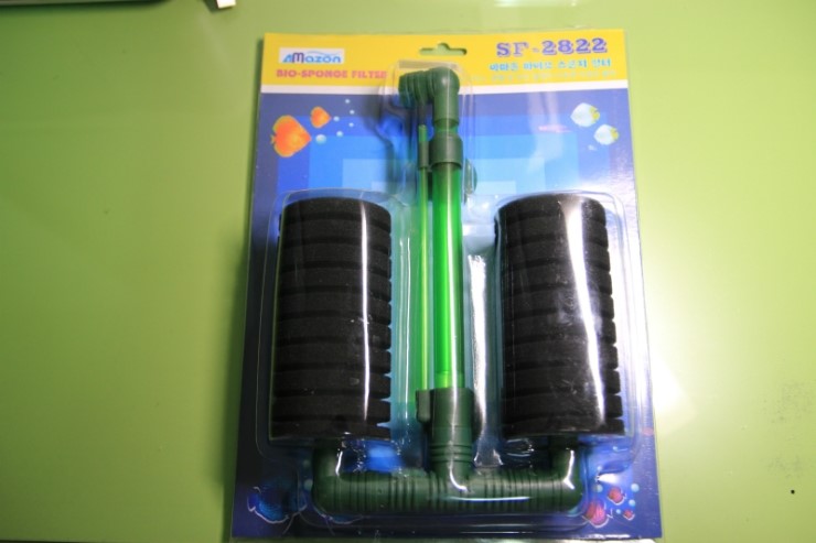 아마존 스펀지 여과기 SF-2822(쌍기) 개조 : 네이버 블로그