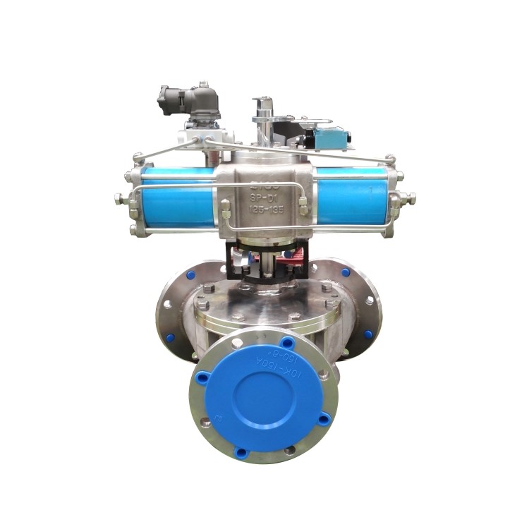 AUTO 3-WAY DIVERT VALVE VANE TYPE (밴타입 다이버트 밸브, 밴 디버트 밸브, 자동 밴 타입 밸브 ...