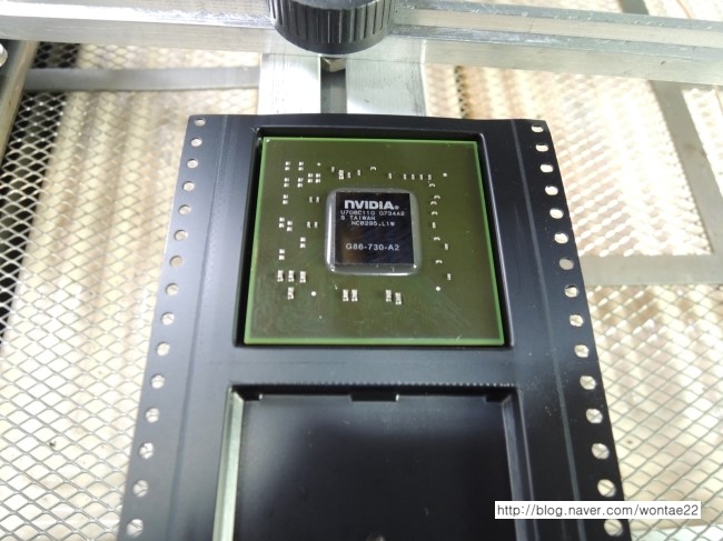 [LG XNOTE R500] 엘지 엑스노트 R500 화면 6등분 불량 수리 그래픽카드 수리 [대구노트북수리점 동남컴퓨터 ...