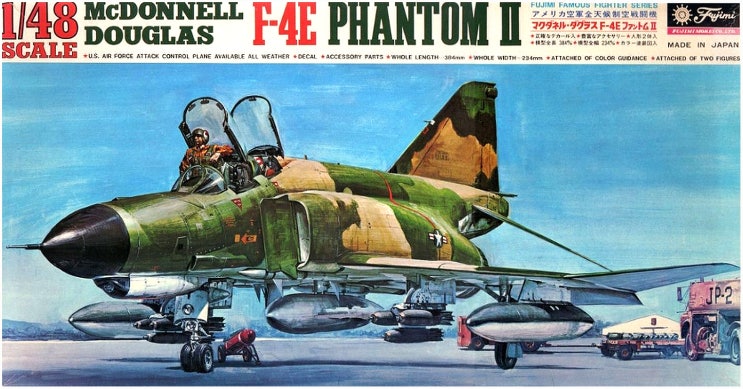 Fujimi 1/48 F-4 Phantom Box Art : 네이버 블로그