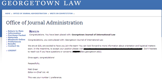 Accepted to Georgetown Journal of International Law : 네이버 블로그