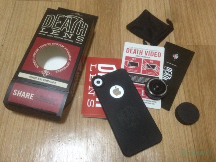Death Lens 개봉기 : 네이버 블로그