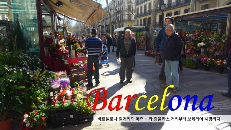 레알스페인8 바르셀로나 길거리의 매력 라 람블라스 거리부터 보케리아 시장까지 스페인 한달여행 네이버 블로그