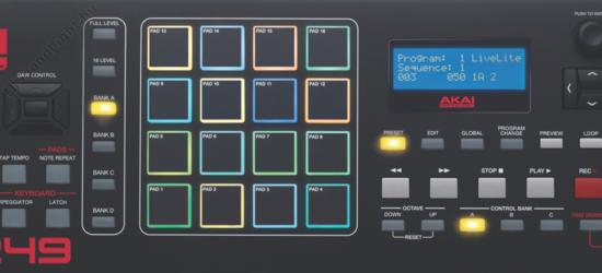 AKAI MPK249 패드 설정 : 네이버 블로그