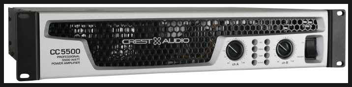 CC5500 - 크레스트오디오 파워앰프 / 2 x 1,150W(8옴) / 댐핑 >400 : 네이버 블로그