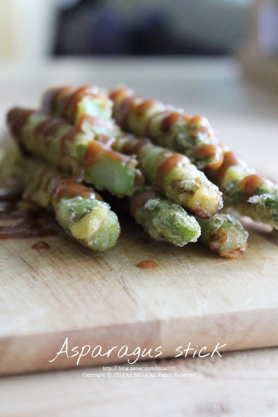 아스파라거스스틱, 피넛소스 Asparagus stick with peanut sauce : 네이버 블로그