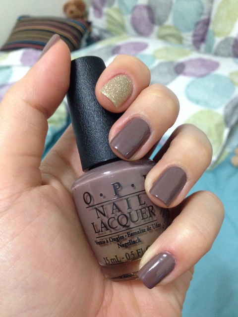 [OPI] NL B85 Over the Taupe (가을 돋는 초코브라운) : 네이버 블로그