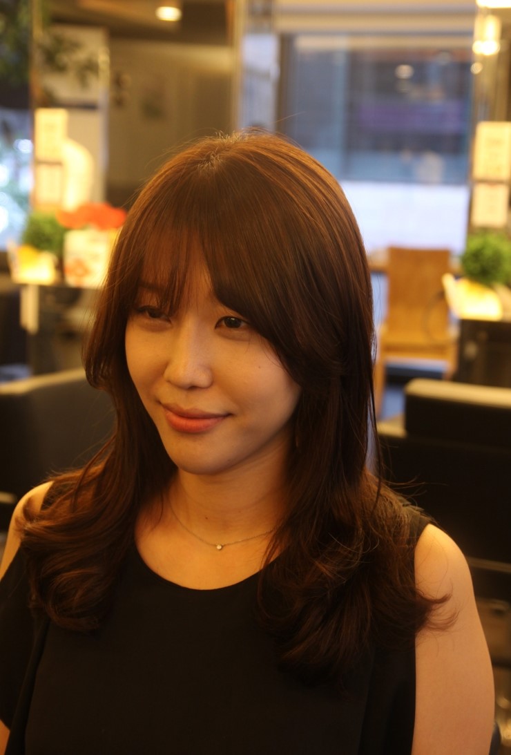 No396 공효진머리괜찮아 사랑이야 공효진공효진 염색루즈펌공효진 앞머리 시스루뱅박승철 압구정로데오 네이버 블로그