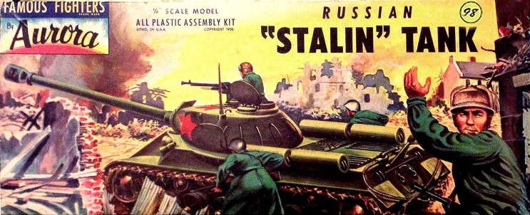 AURORA 1/48 Stalin Box Art : 네이버 블로그