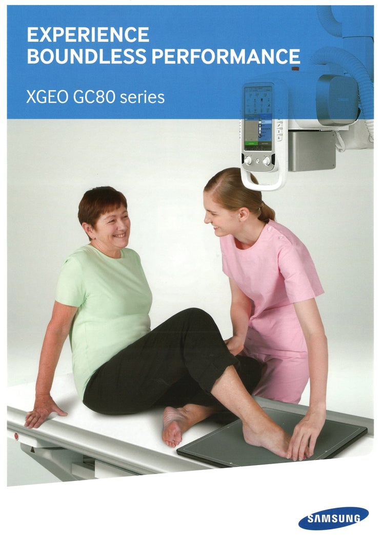 X-Ray Unit, Digital radiography (삼성메디슨 / XGEO GC80, GM60A) : 네이버 블로그