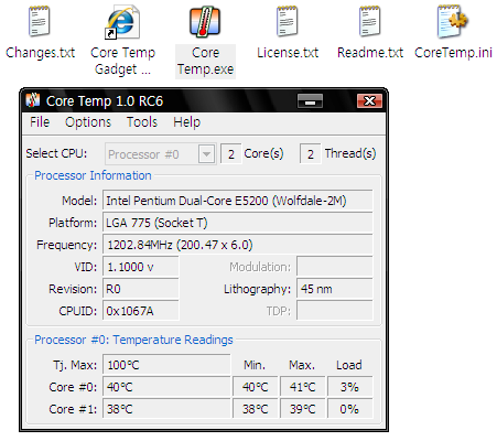 cpu 온도를 확인하고 싶을 땐 - core temp 무설치 다운 : 네이버 블로그