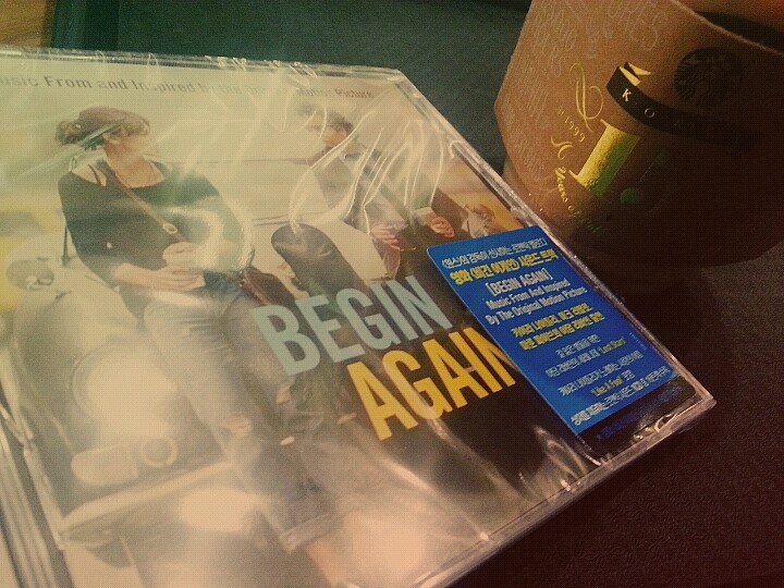 영화 'Begin Again' OST ['비긴어게인' OST] 음반 드디어 구입 :) : 네이버 블로그