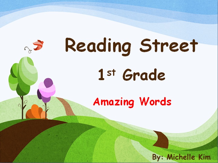 Reading Street (리딩스트리트) Grade 1(1학년) - 240 Amazing Words (Unit 1 to 5 ...