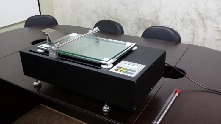 실험용 바코터 ( Auto Bar Coater ) 와이어바 (Wire-bar)적용 :인쇄전자, 코팅, 유기태양전지 ...