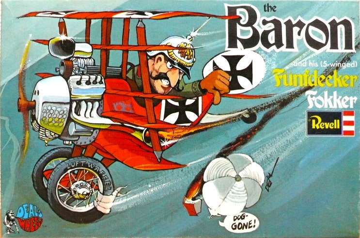 Revell Red Baron SD Model Box Art : 네이버 블로그