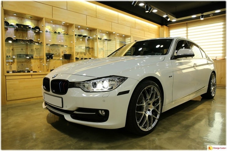 Bmw F30 320d 소닉디자인스피커 레인보우스피커 우퍼 도어방음 광각미러 블랙박스 수입차오디오 오렌지커스텀 토돌이 3