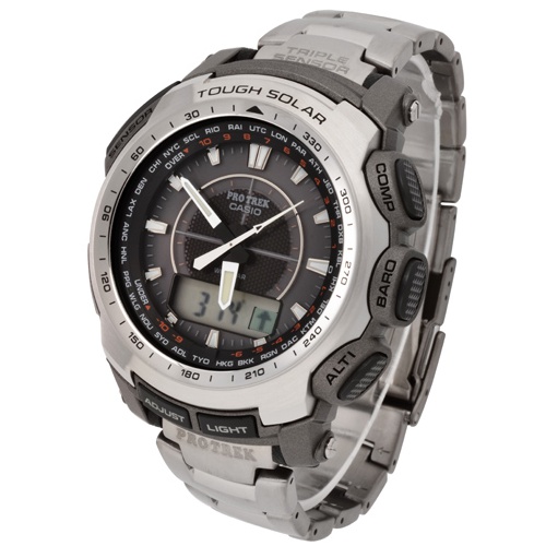 카시오 프로트랙 PRG-510T-7D 티타늄밴드 : 네이버 블로그