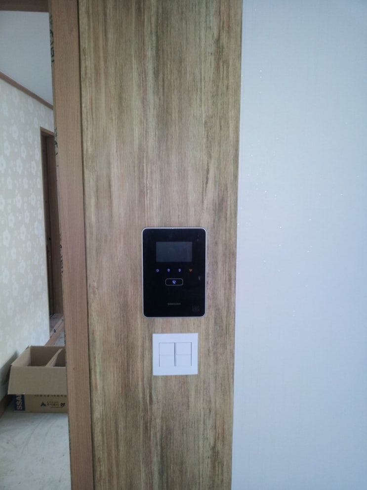 안양 오피스텔 신축현장에 삼성단독형로비폰1대,삼성컬러비디오폰 SHT-3625PM 10대 설치하였습니다. : 네이버 블로그