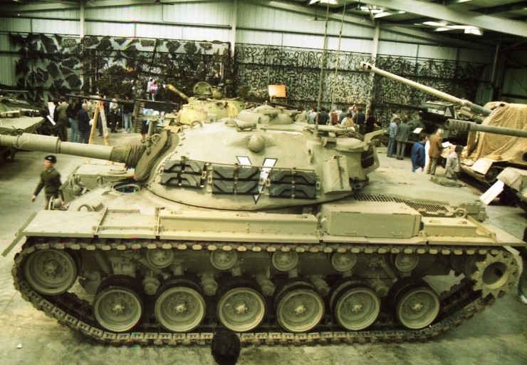 M48 패튼전차 포탑 기관총 마운트의 3가지 타입[M48 Patton Tank Turret Machine Gun Mount 3 ...