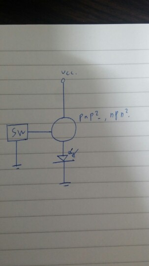 트랜지스터의 스위칭 // NPN과 PNP의 차이 // H-BRIDGE 회로 원리, 구성, 작동 : 네이버 블로그