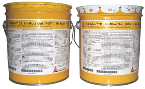 씨카듀어31(Sikadur 31 Hi-Mod Gel) / 고탄성, 고강도의 구조물 접착용 에폭시 수지/ 에폭시보수몰탈 ...