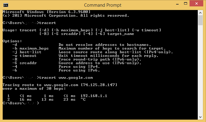 cmd창에서 TRACERT가 안된다면? tracert is not recognizable~ 에러 : 네이버 블로그