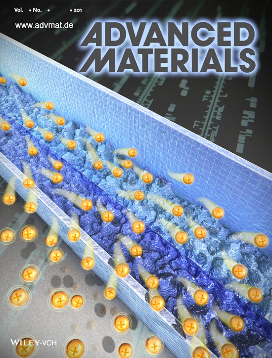 ADVANCED MATERIALS 저널커버제작 / 논문표지그림제작 : 네이버 블로그